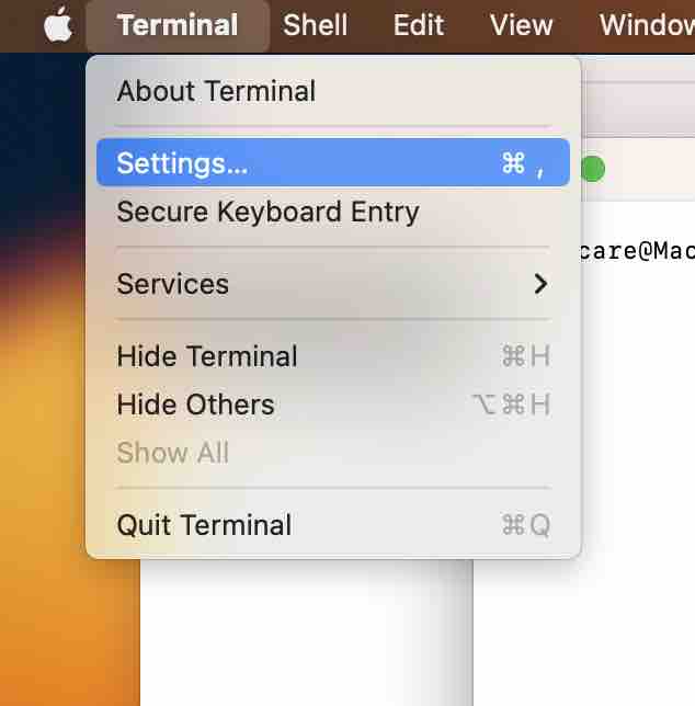 Mac How To Change Terminal Background Color Code2care